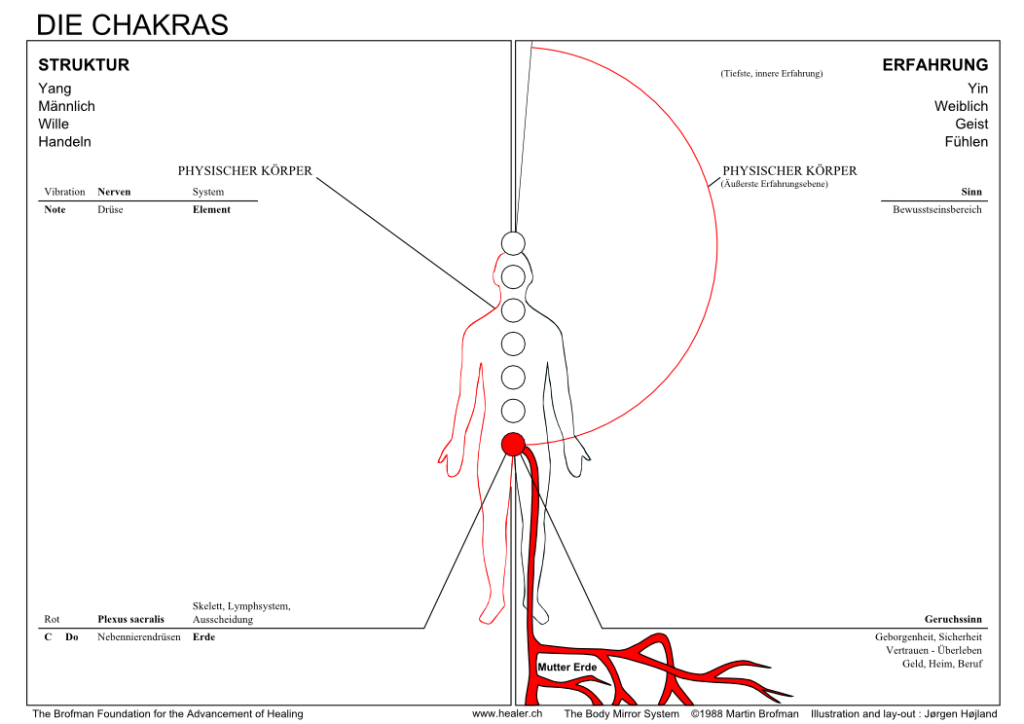 Wurzelchakra – Fondation Brofman